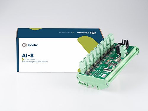 MODbus AI8 8 Kanal analog ind - I/O Moduler - CTS Teknik